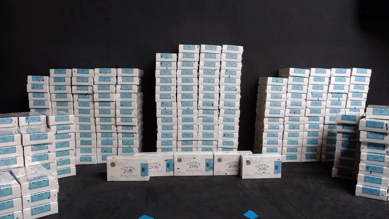 2020 Topps t206 300 Box Break - YouTube