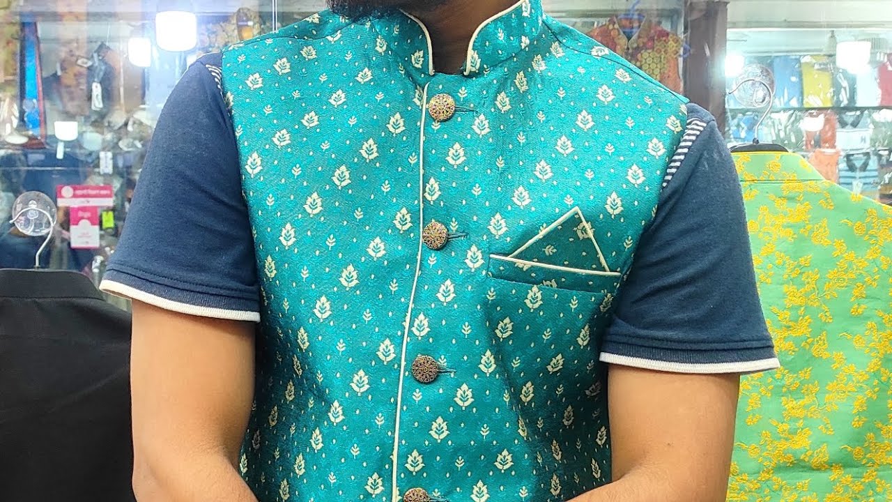 Premium Quality Panjabi Koti / Indian Kathan Fabric Sultan Brand Koti ...