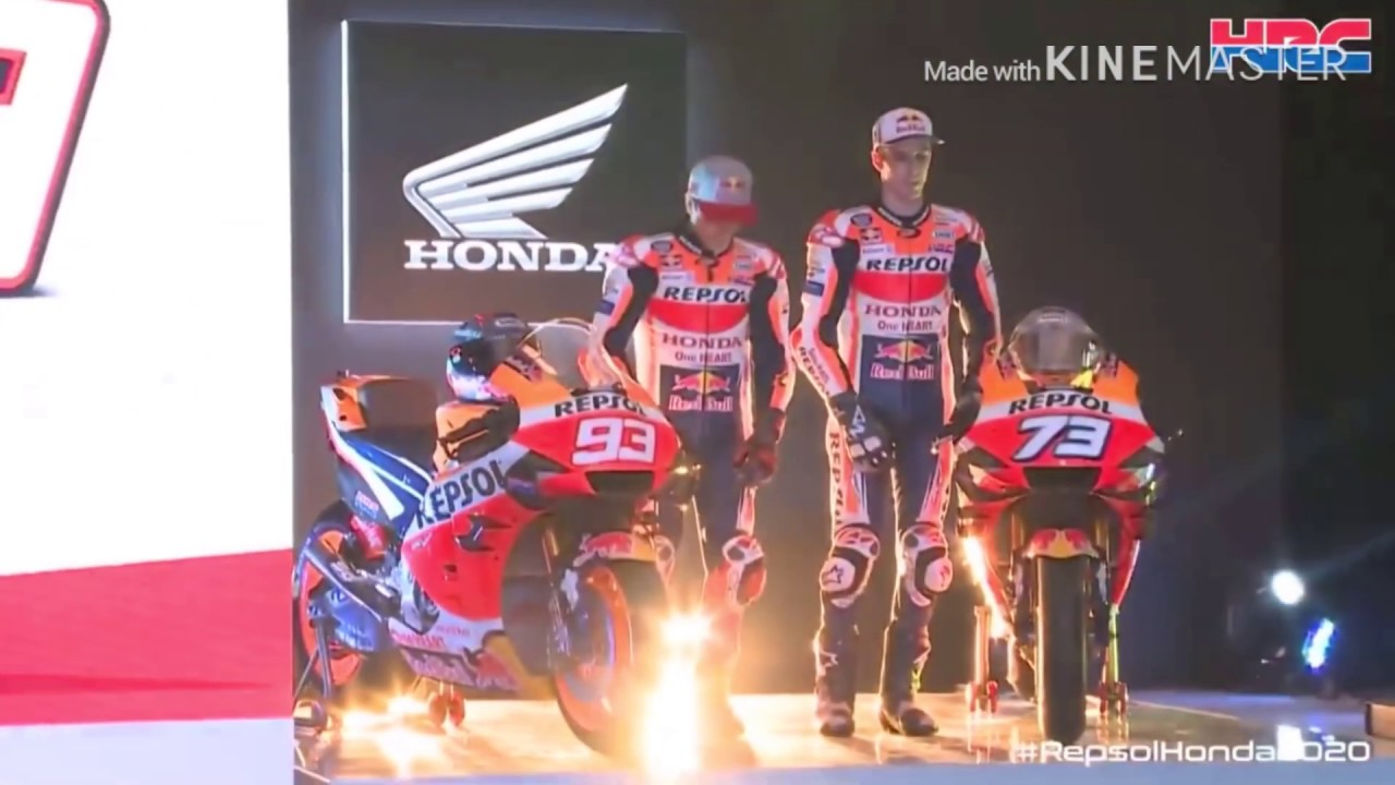 Presentazione Honda Repsol Team MotoGP 2020 - YouTube