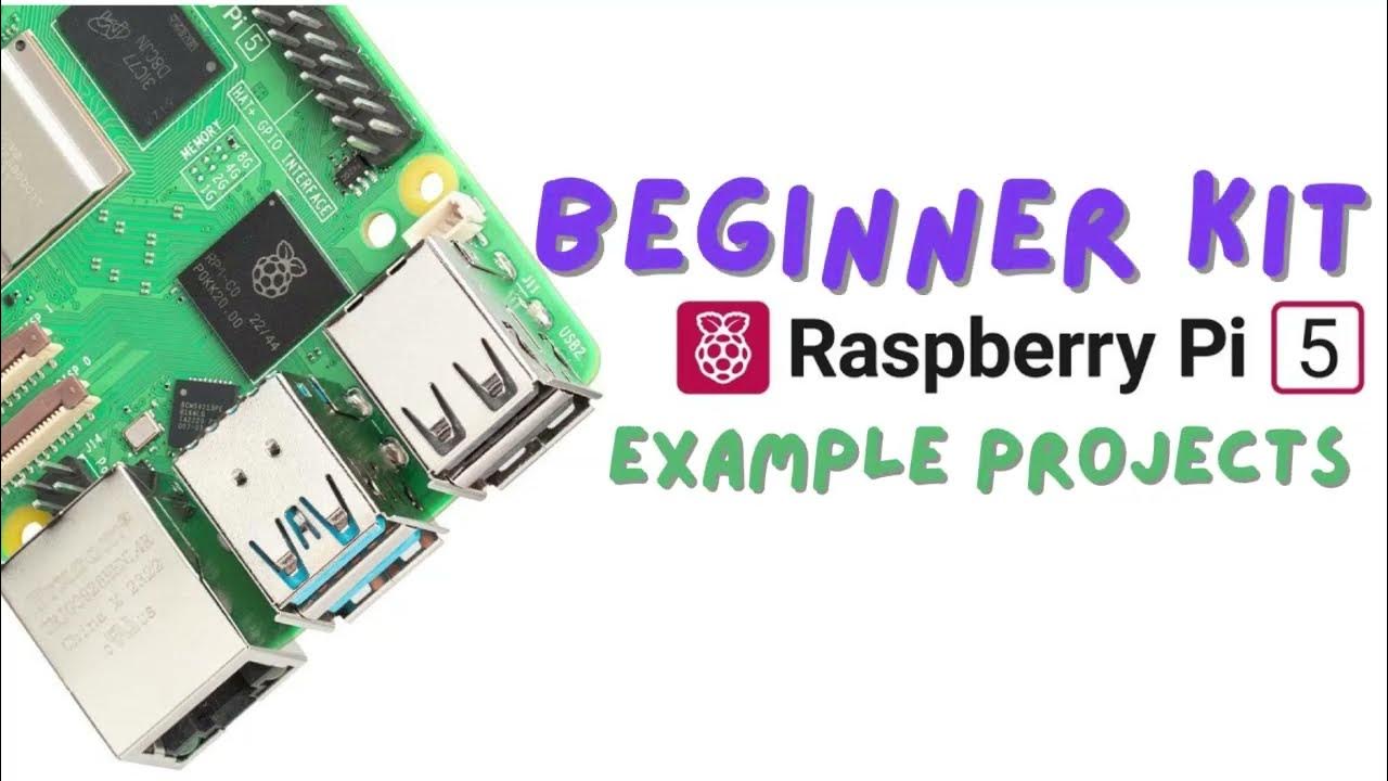 Cool Projects using Raspberry Pi 5 Beginner Kit V2 - YouTube