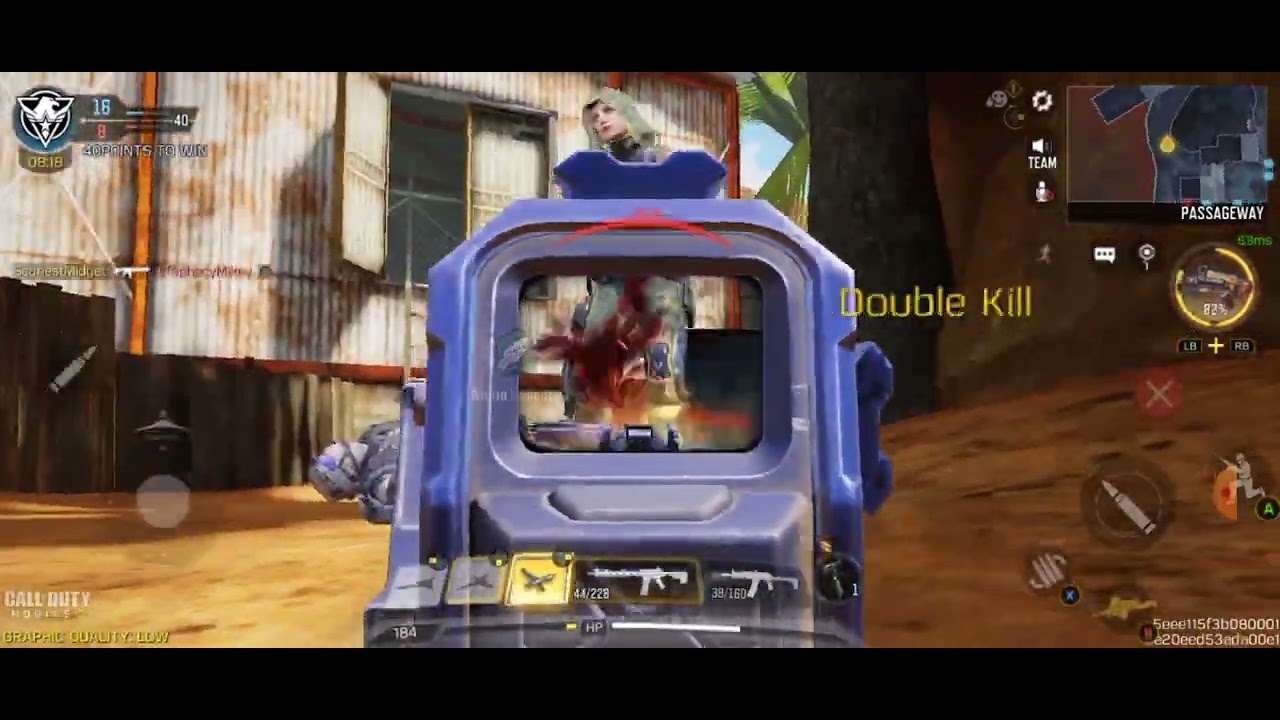 Cod Mobile gameplay on firing range - YouTube