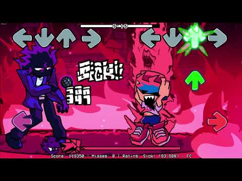 FNF Vs. Psychic Mind Games - Uproar (FC) (4k)