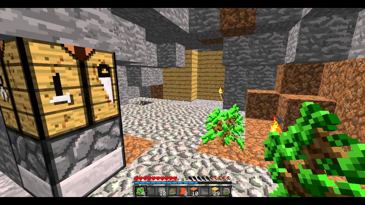 Minecraft-Cave House part 1 - YouTube