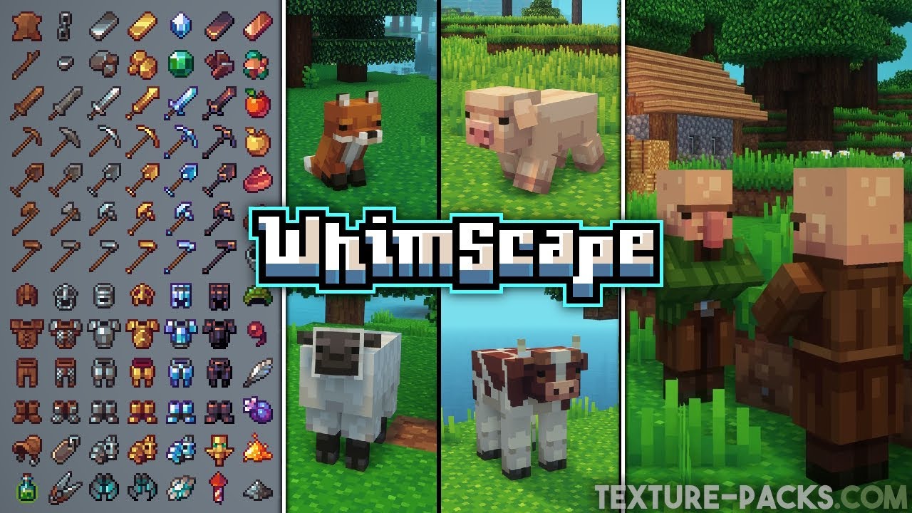 Whimscape Texture Pack Download & Install - YouTube