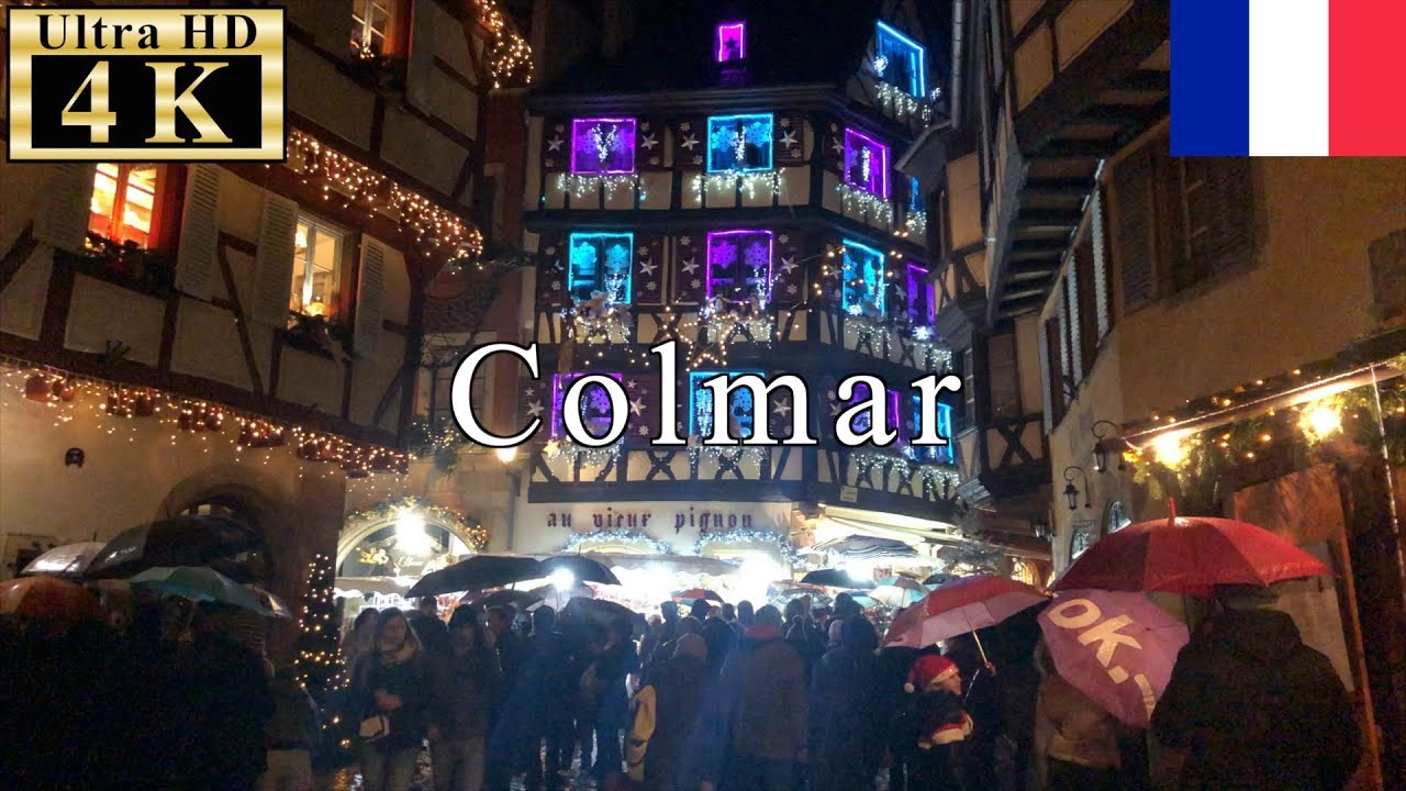 🇫🇷🎄Colmar Christmas Walk - Christmas Lights - 【4K 60fps】 - YouTube