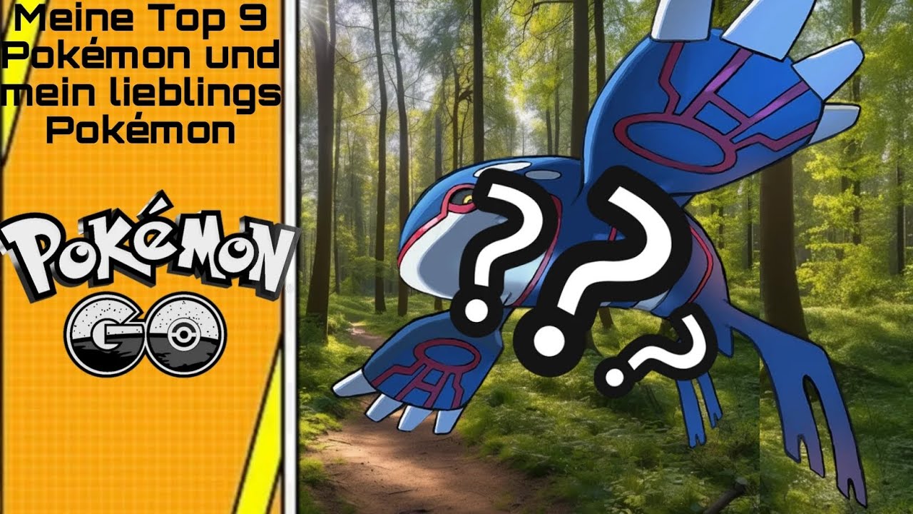 Meine Top 9 Pokemon und mein lieblings Pokemon?! - YouTube