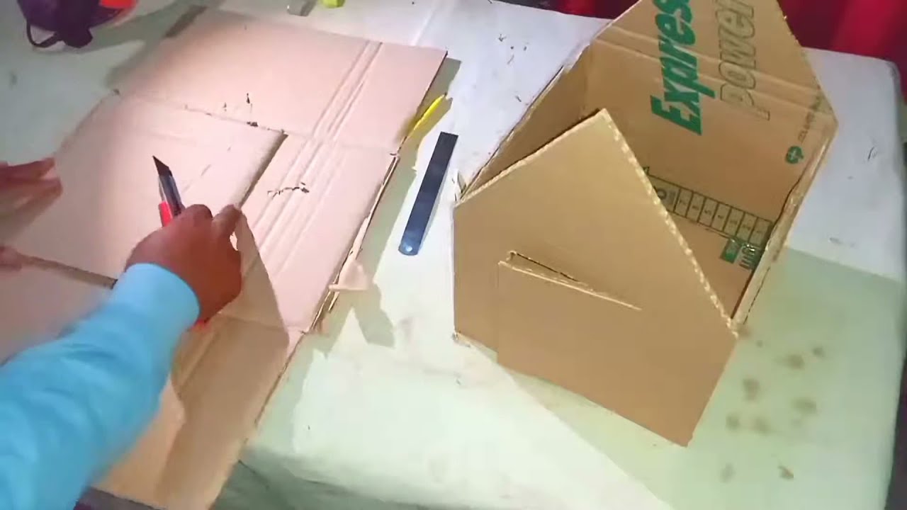 how to create a application box from card box - YouTube