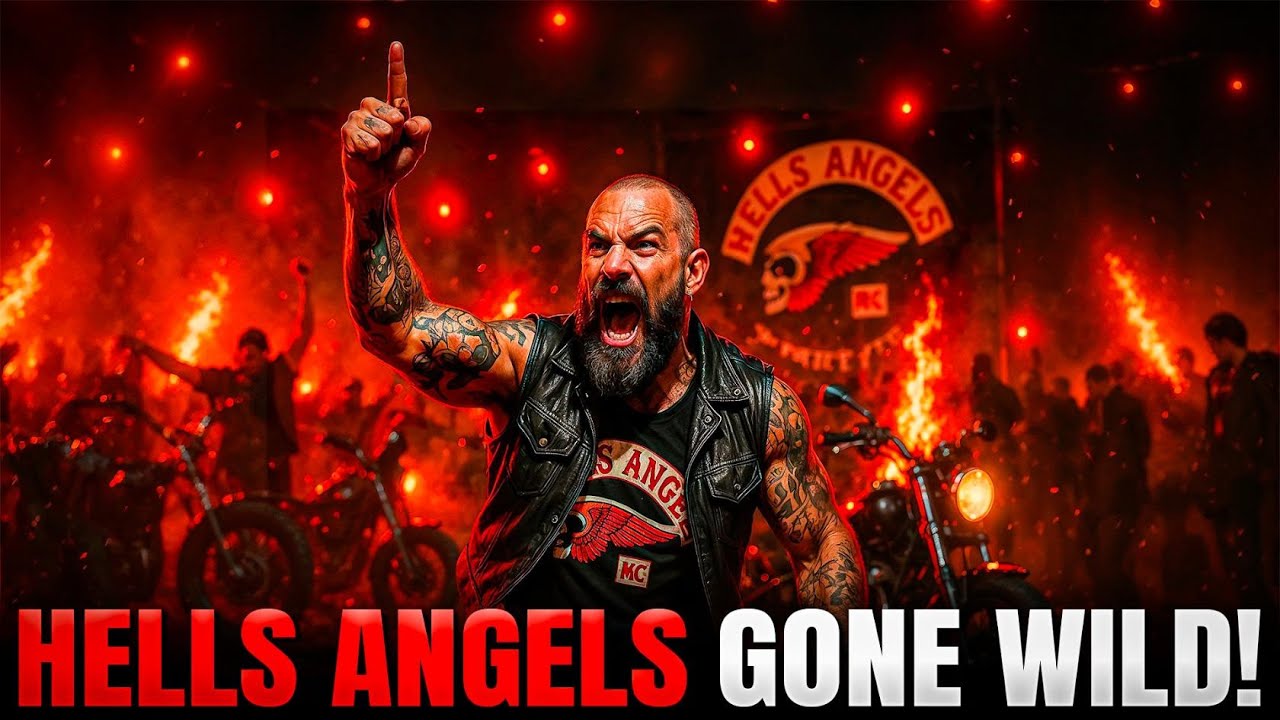 The Most Crazy Hells Angels party Ever! - YouTube