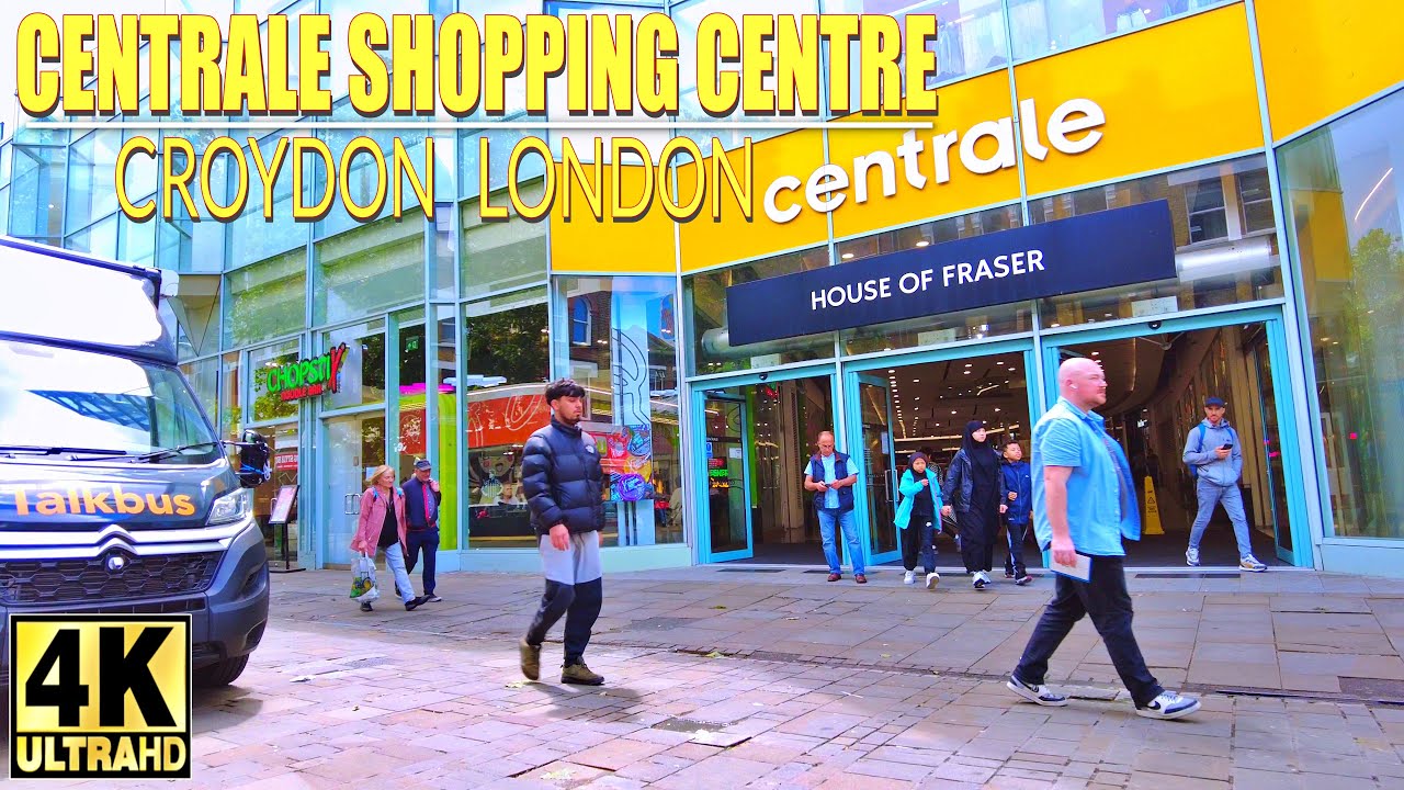 Centrale Shopping Centre Croydon | London walk in 4K - YouTube