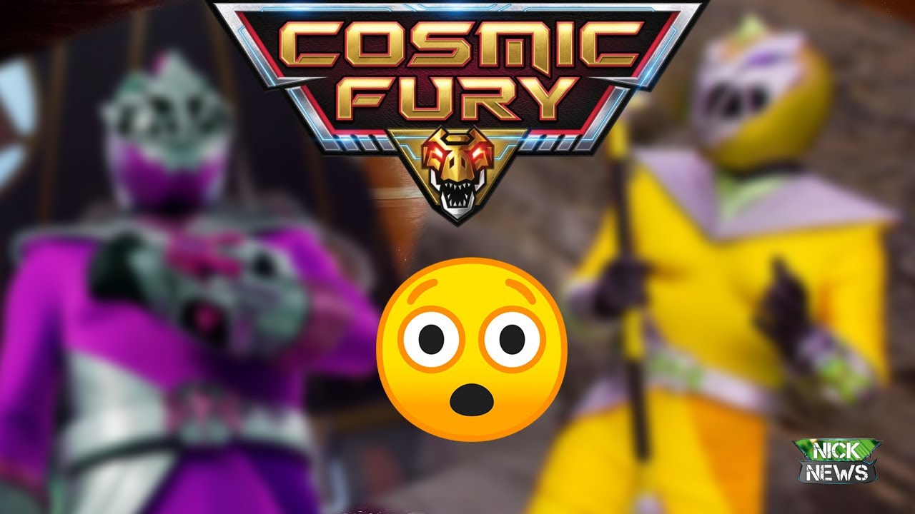 Cosmic Fury Yellow 💛 and Purple 💜 RANGER - Power⚡️Rangers Cosmic Fury 🪐 ...