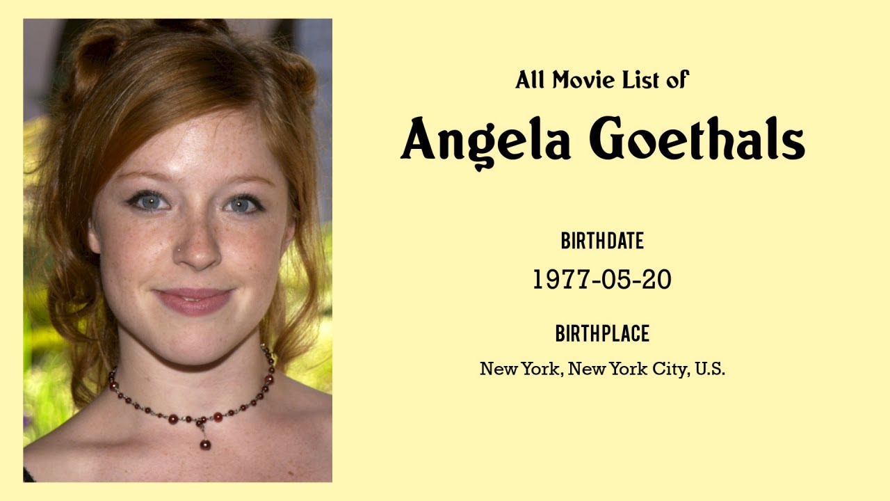 Angela Goethals Movies list Angela Goethals| Filmography of Angela ...