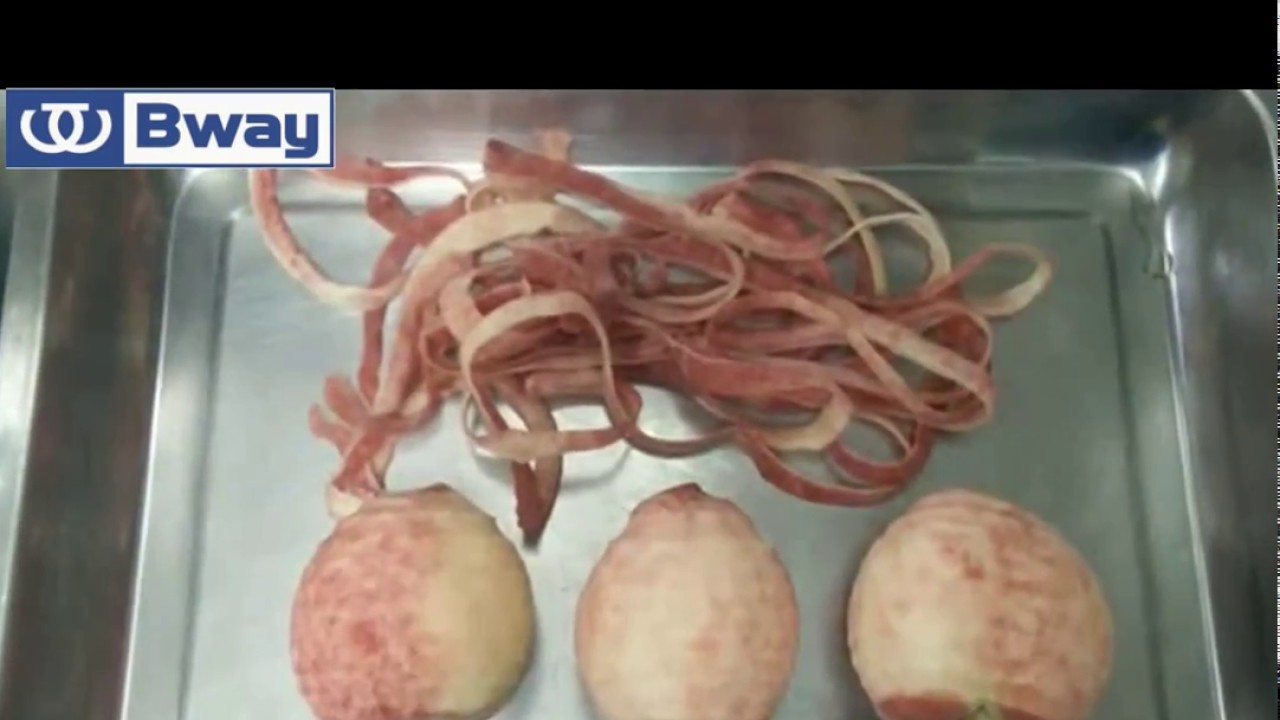 Automatical Peach peeling machine peach tin/peach can processing ...