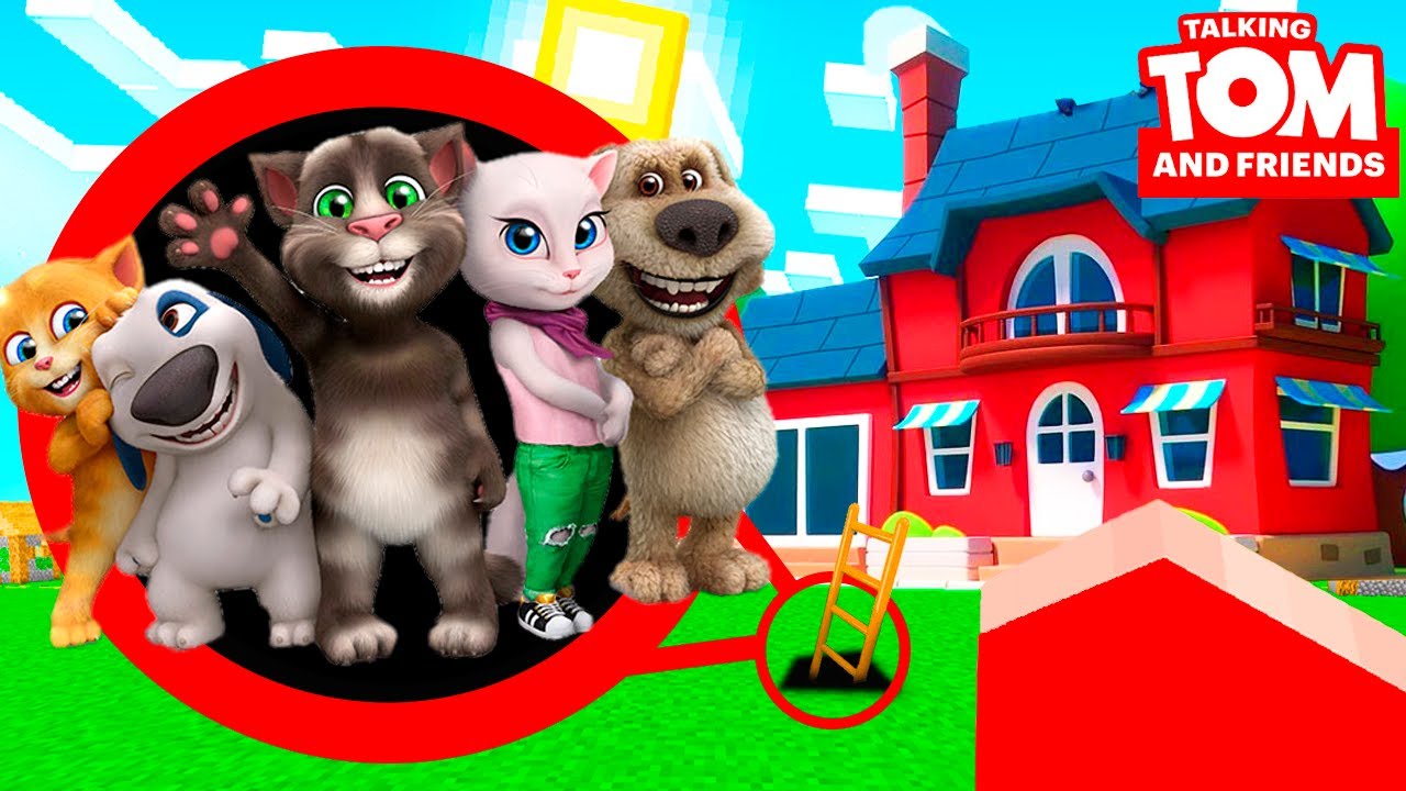¿Qué hay dentro de la base secreta de Talking Tom en Minecraft ...