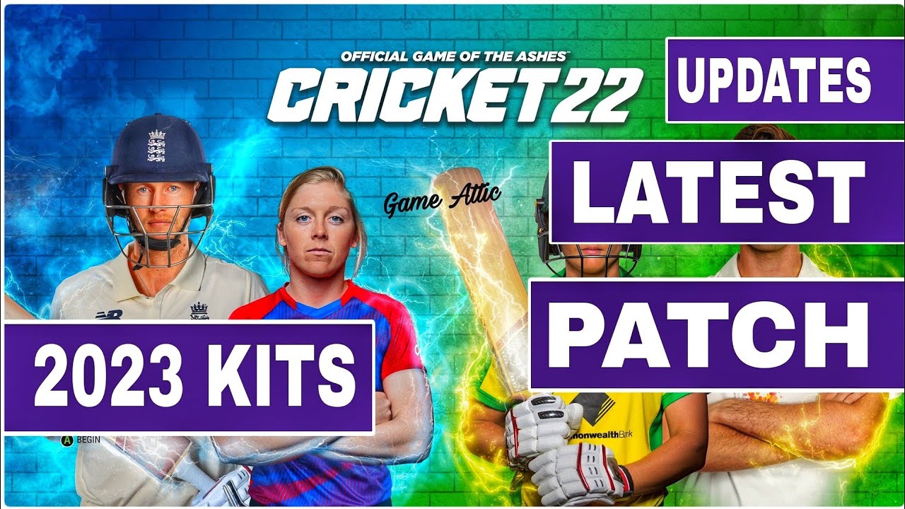 CRICKET 22: PATCH CRICKET 22 OFFLINE KITS 2023 | CRICKET 22 OFFLINE ...