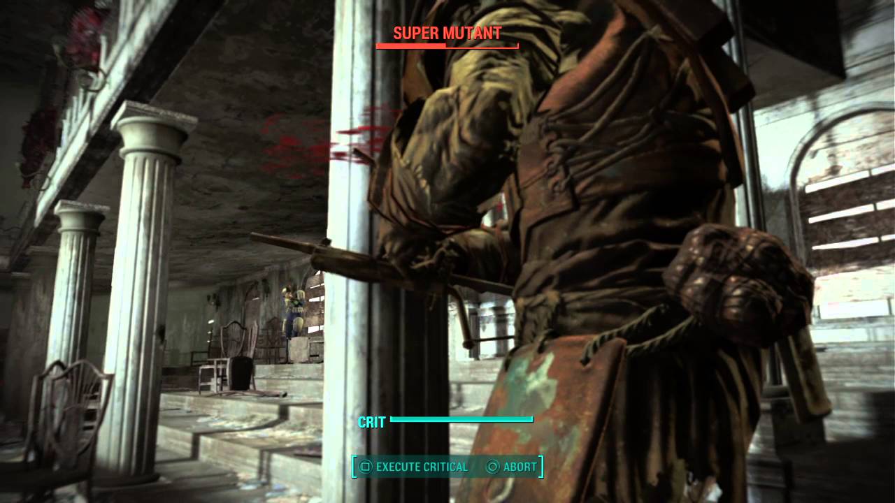 Fallout 4 - Mysterious Stranger overkill (PS4, no mods) - YouTube