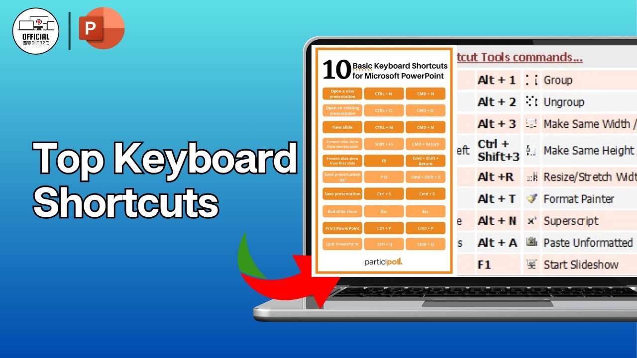 Top Keyboard Shortcuts in Microsoft PowerPoint (2025) - YouTube