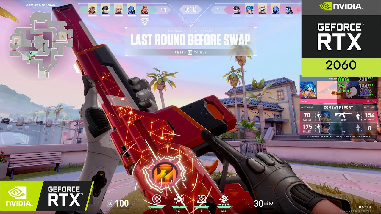 Valorant- As Deadlock On Sunset Gameplay (No Commentary) - YouTube