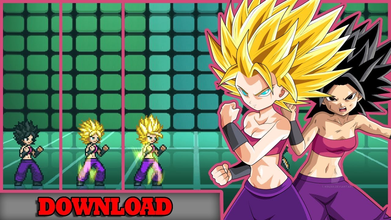 🔵Caulifla Transform Base, SSJ, SSJ2 (JUS) by Mythos - YouTube
