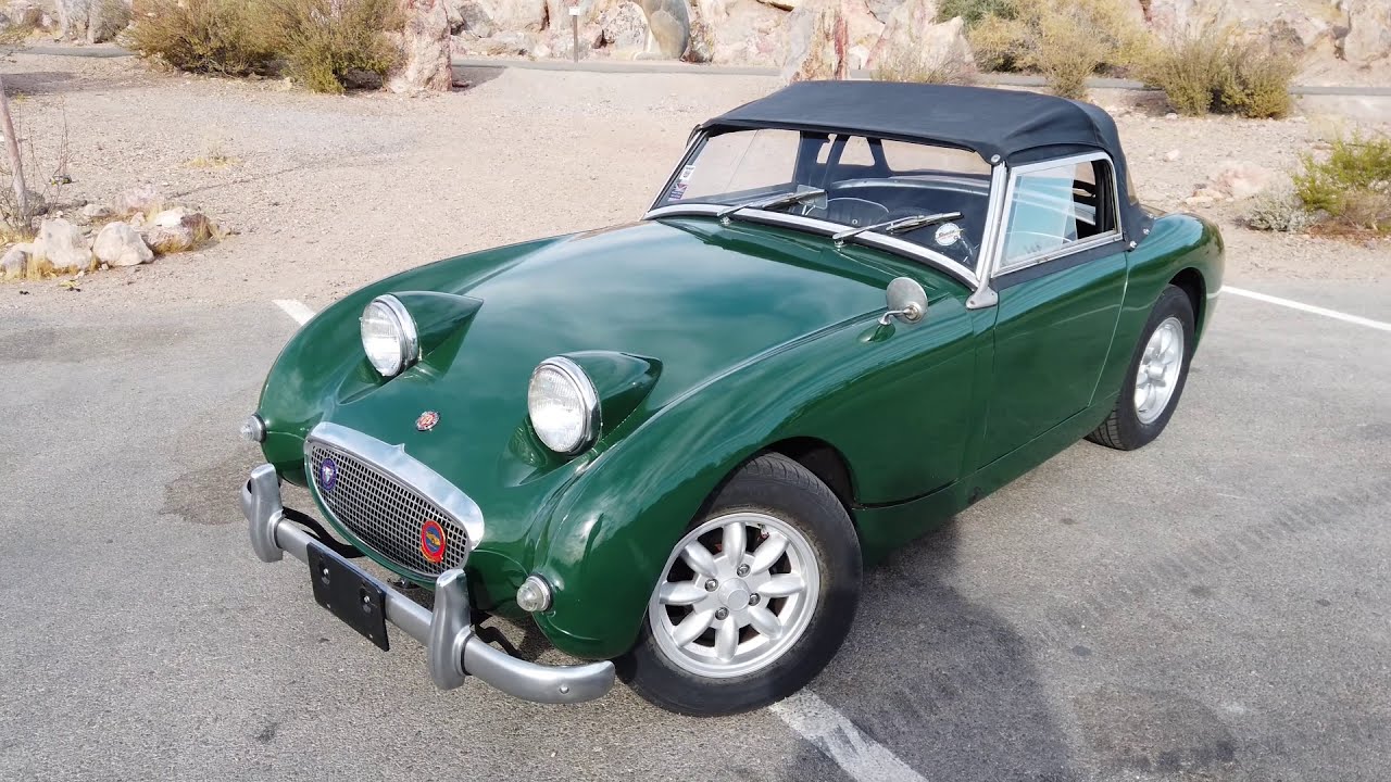 1960 Austin Healey MK1 Sprite "Bugeye or Frogeye" - YouTube