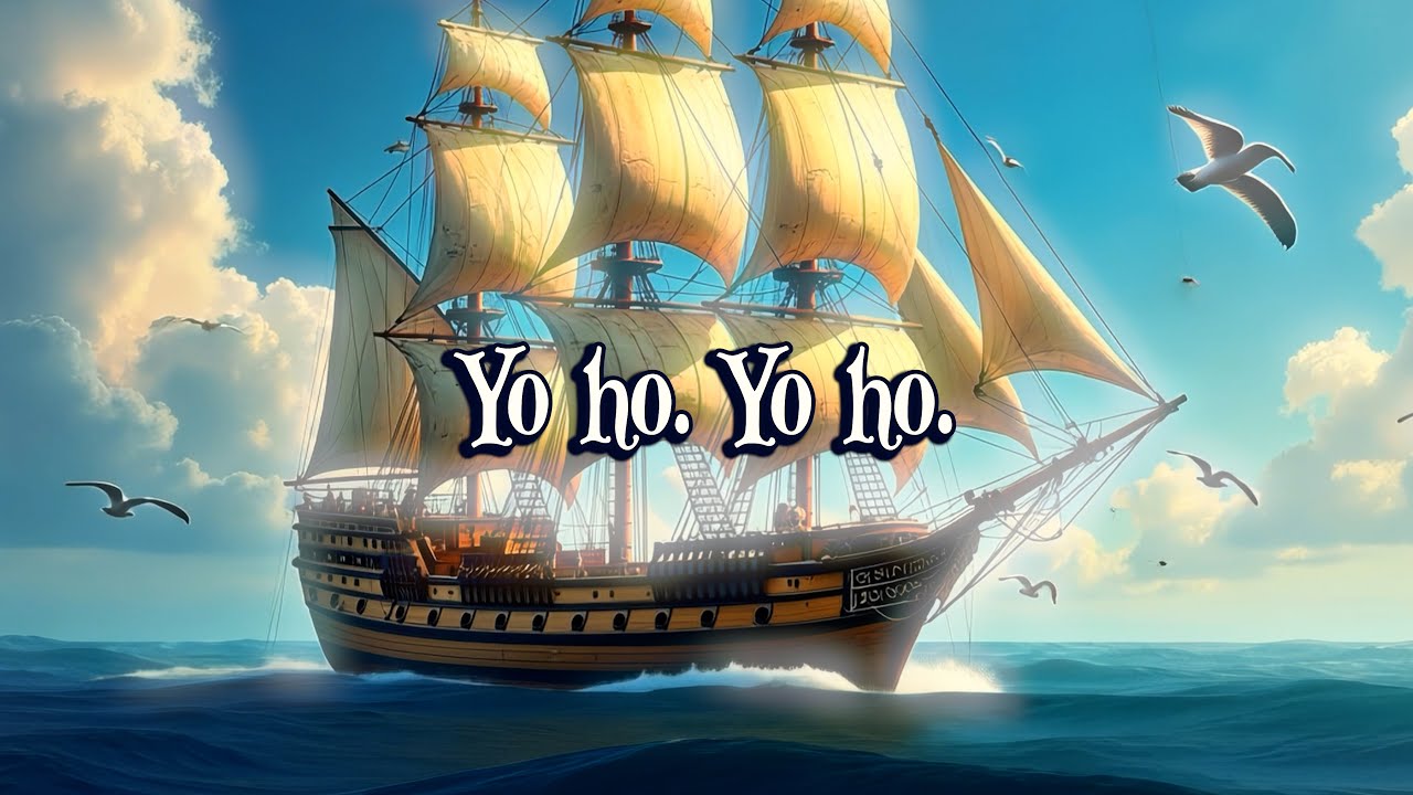My Little Pirate - Yo Ho 🏴‍☠️ Original Pirate Song for Kids 🎵Sing-Along ...