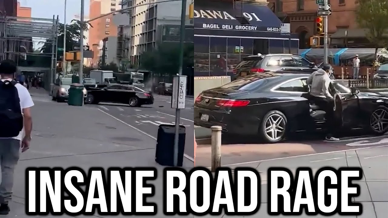 The Most Insane Road Rage Of All Time... - YouTube