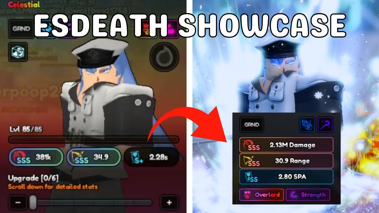 EVOLVING MY OVERLORD ESDEATH FROM CELESTIAL TO ULTIMATE in ANIME LAST ...