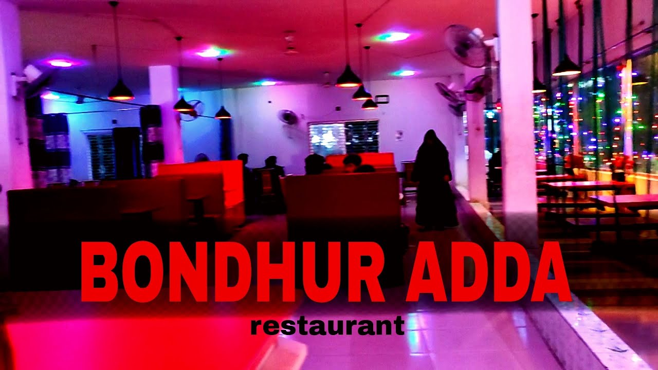 Cinematic ' RESTAURANT PROMO ' video | ' Bondhur adda ' restaurant ...