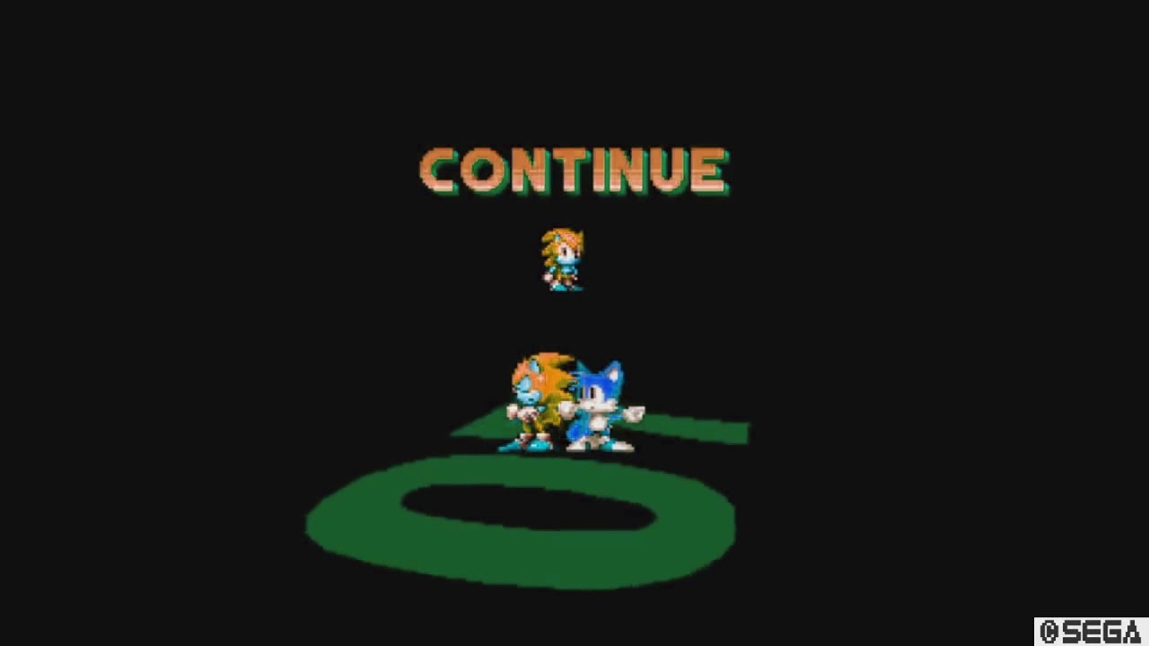 Sonic mania Continue en G Major - YouTube
