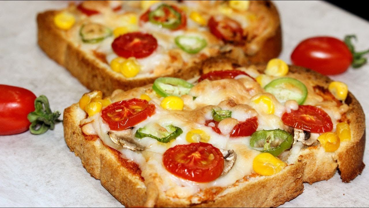 How to Make Toast Pizza That Will Blow Your Mind - YouTube