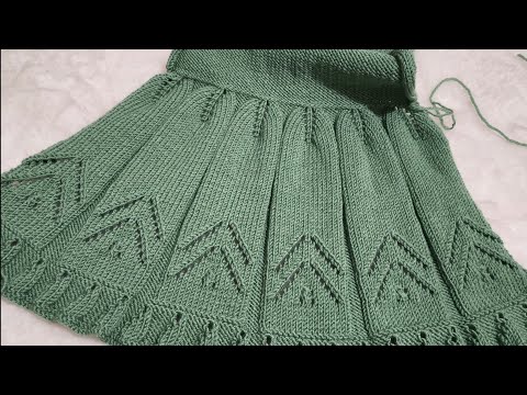 Ajurlu Şahane Elbise Modeli Adım Adım Anlatım 3 Yaş✅Part/1