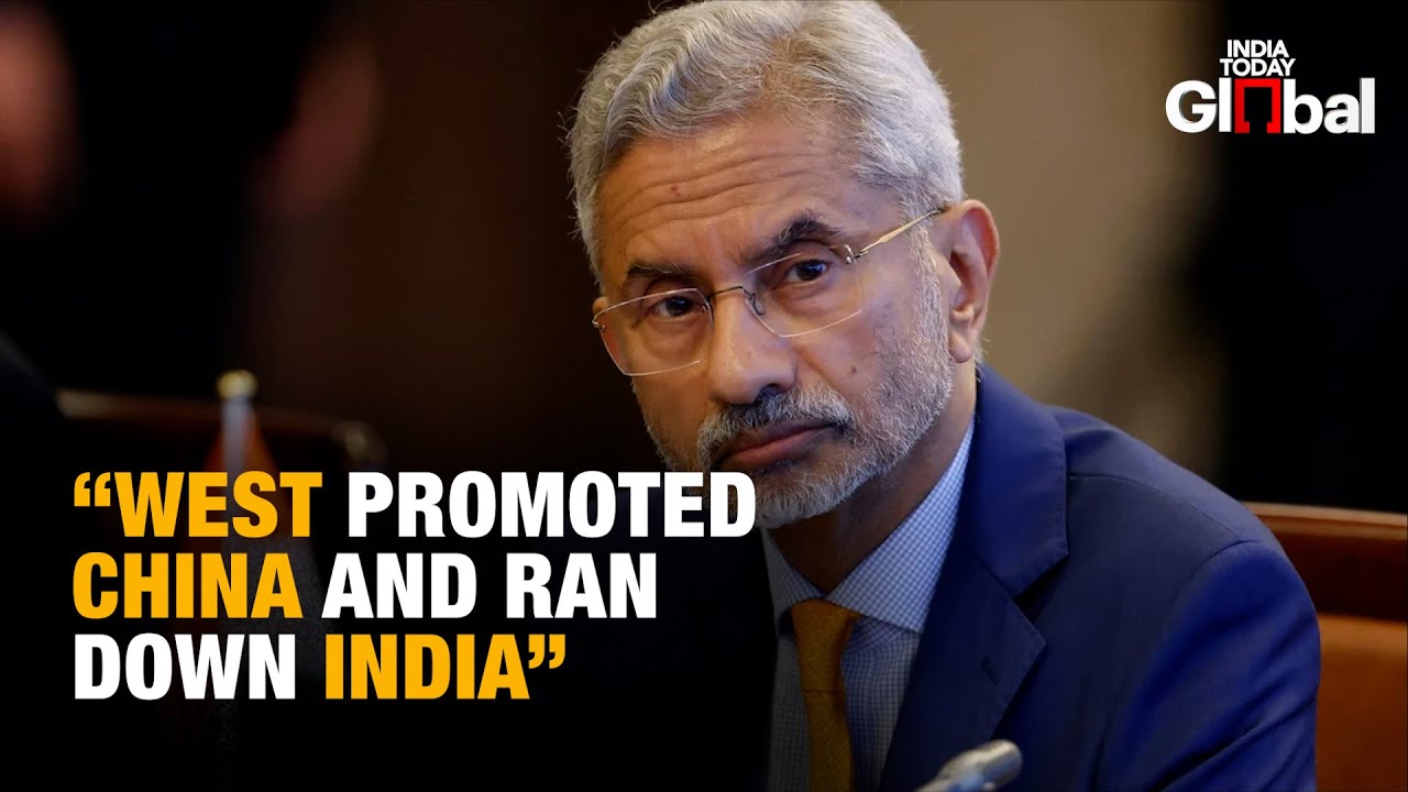 S Jaishankar Explains Why The West Promoted China And Ran Down India ...