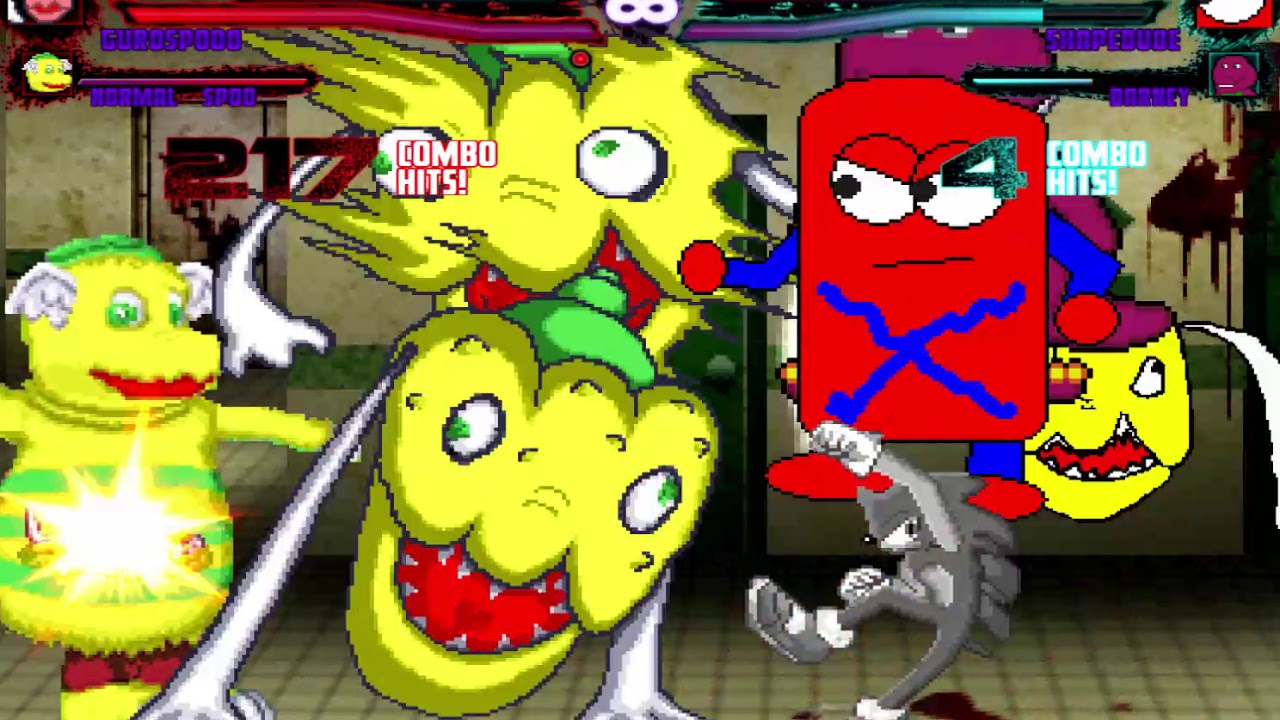 Mugen Request Team Gurospooo vs Team Shapedude - YouTube