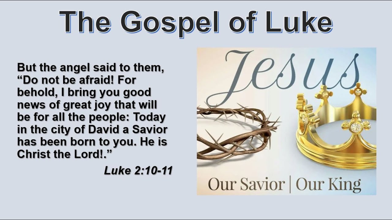 The Gospel of Luke Chapter 3 - YouTube