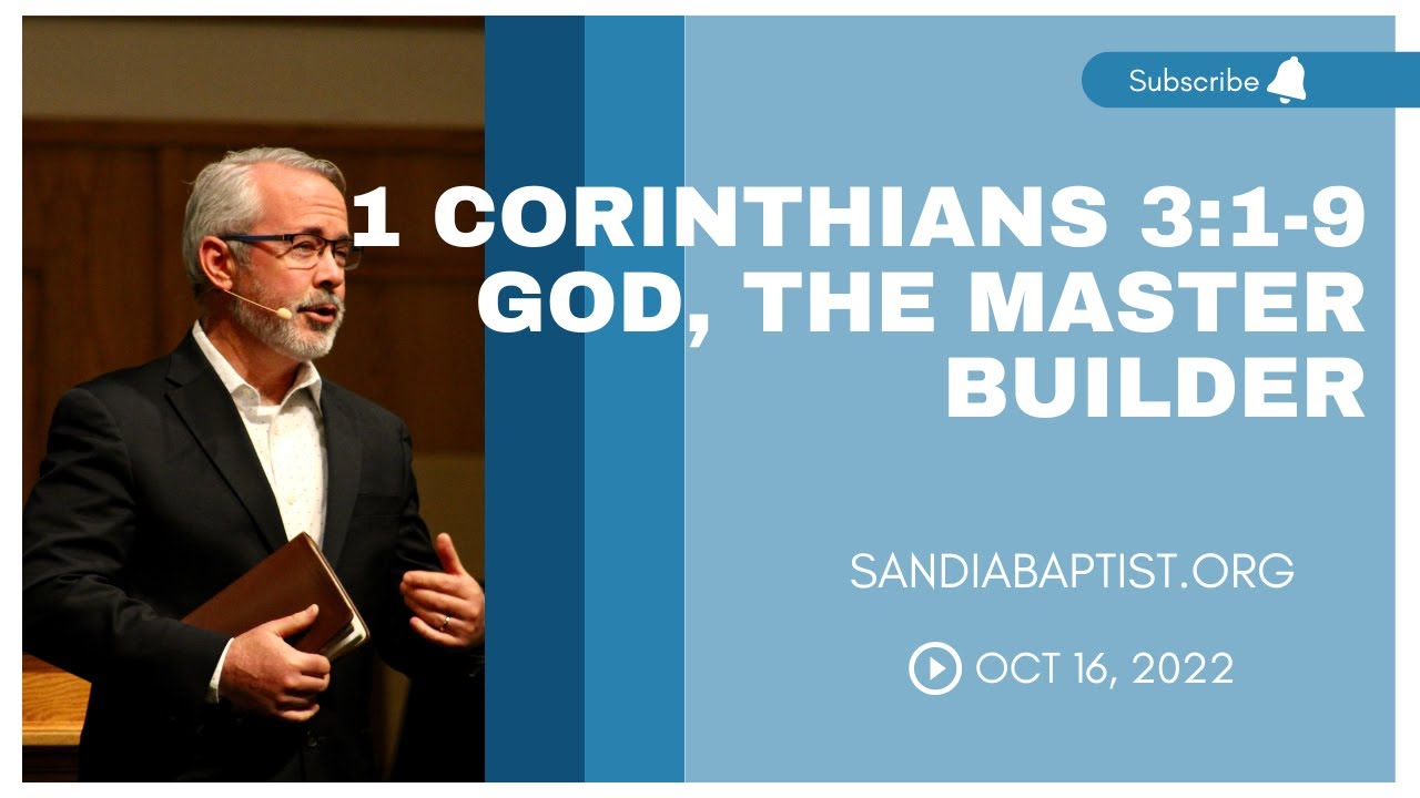 God, the Master Builder - 10/16/2022 - YouTube