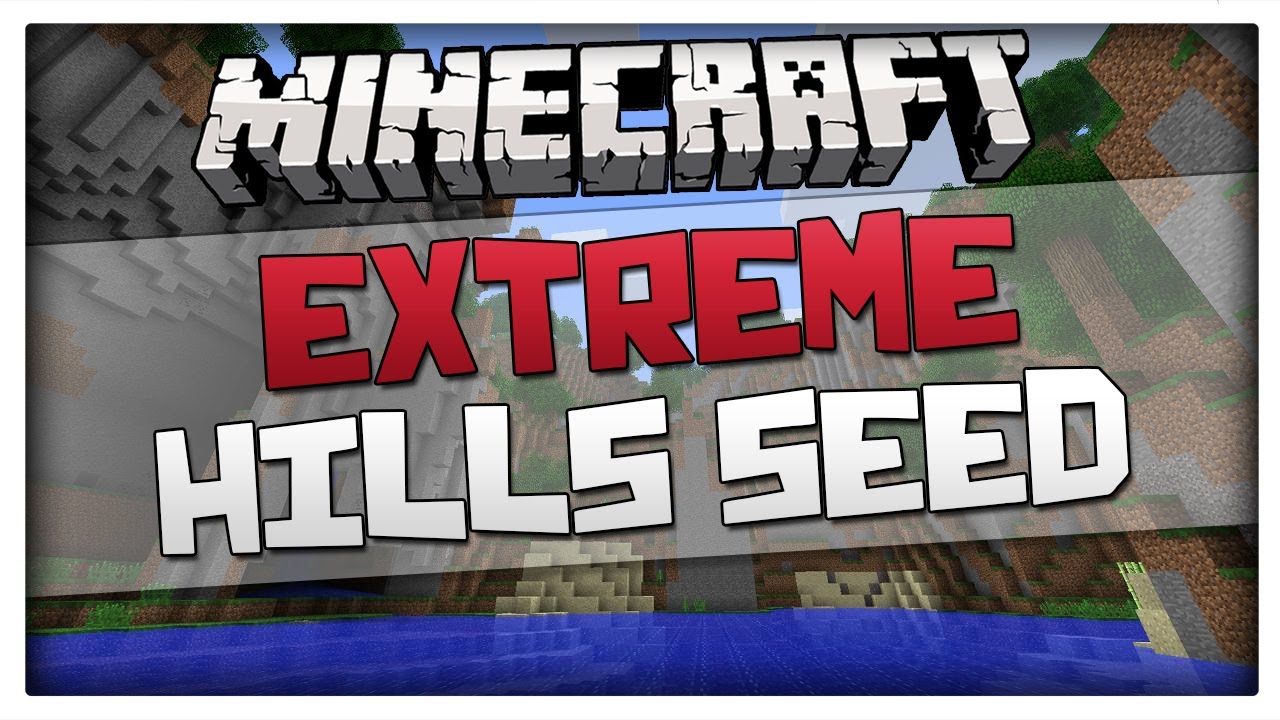 Minecraft Seeds - Extreme Hills Seed - EPIC Mountains - Minecraft 1.8.7 ...