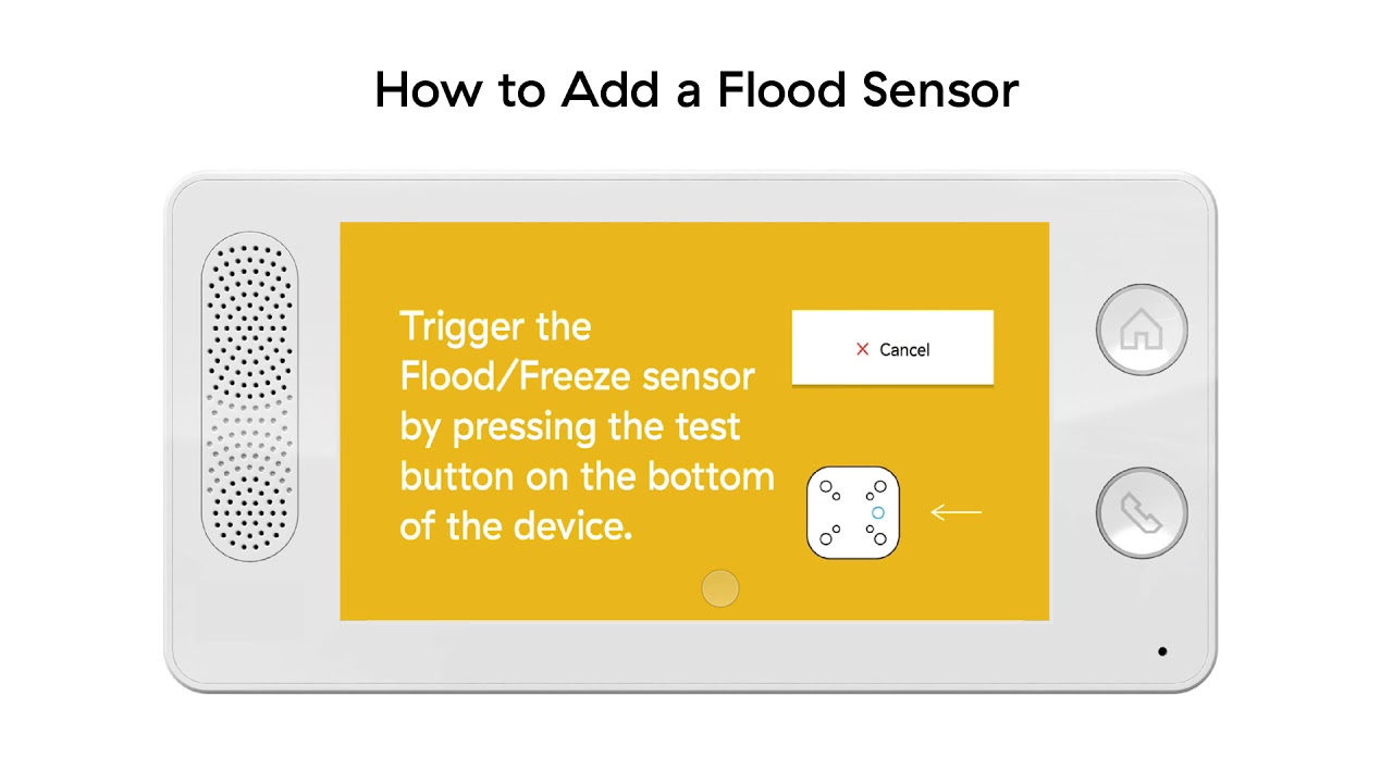 How to Add a Flood/Freeze Sensor - Cove - YouTube