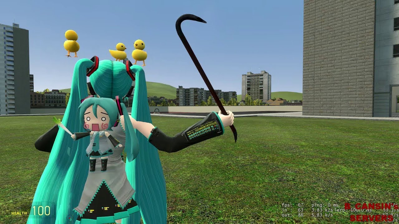 Miku Hatsune forks knife stream - YouTube