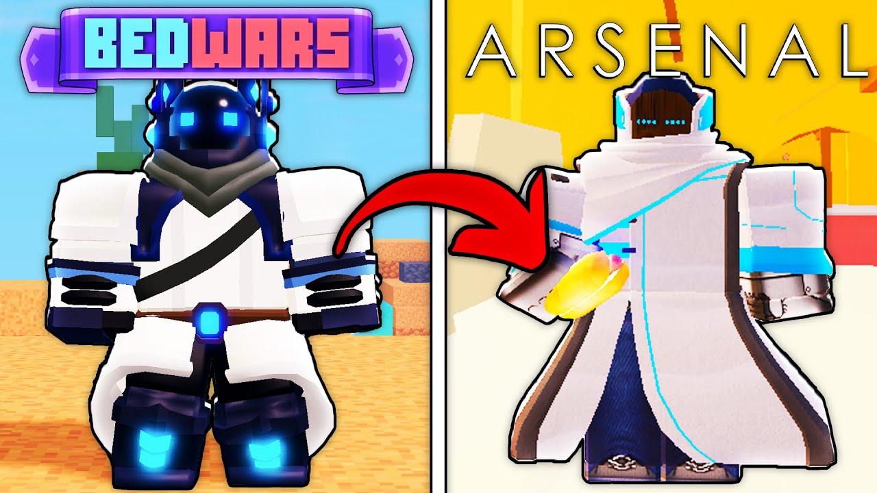 BEDWARS Player Tries ARSENAL... - YouTube