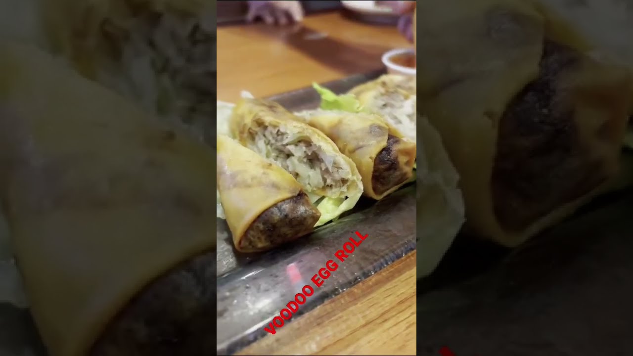 Hot! Hot! Voodoo Egg Roll Appetizer / trisomy21 channel - YouTube