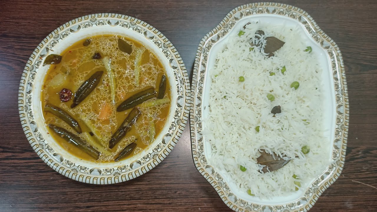 Curry Chawal | curry rice recipe | Sindhi kadhi | sindhi curry rice ...