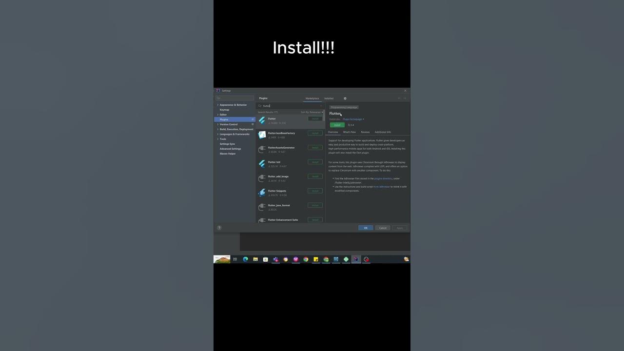 Install Plugins Into Intellij Idea 2023 Coding Intellij Tutorial Plugins Youtube Shorts