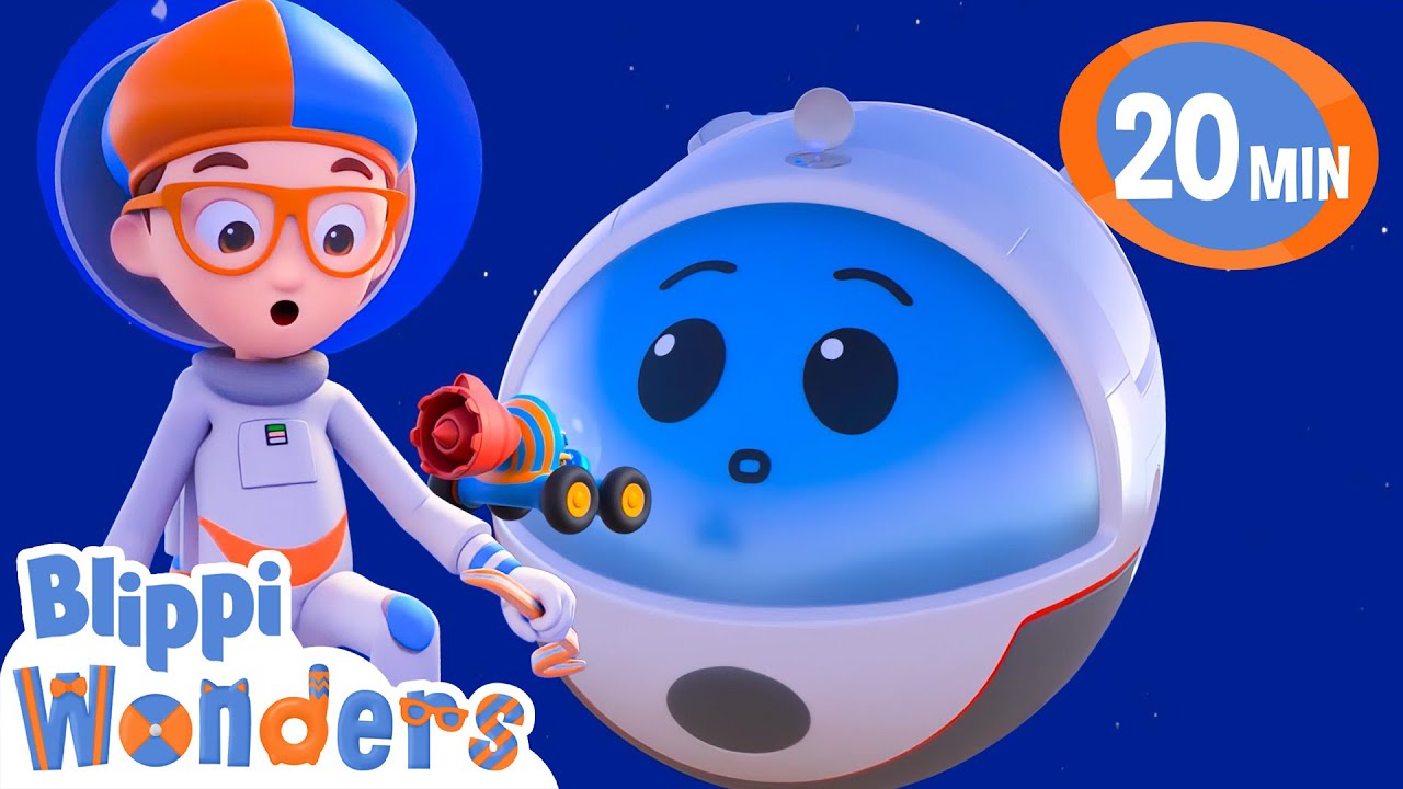Exploring Space Adventures with Blippi 🚀 | Blippi Learns Something New ...