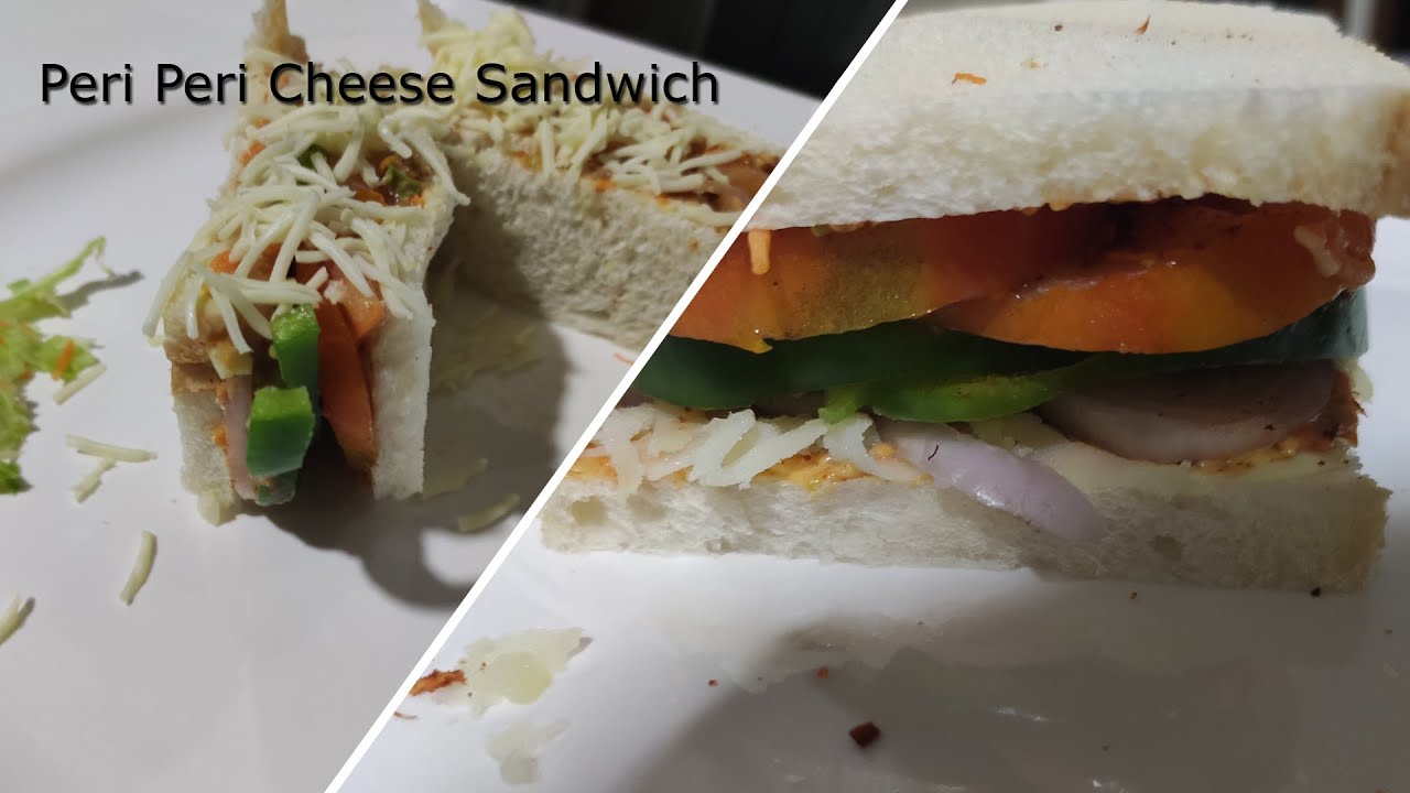How To Make Peri Peri Sandwich || Easy And Tasty Peri Peri Sandwich ...