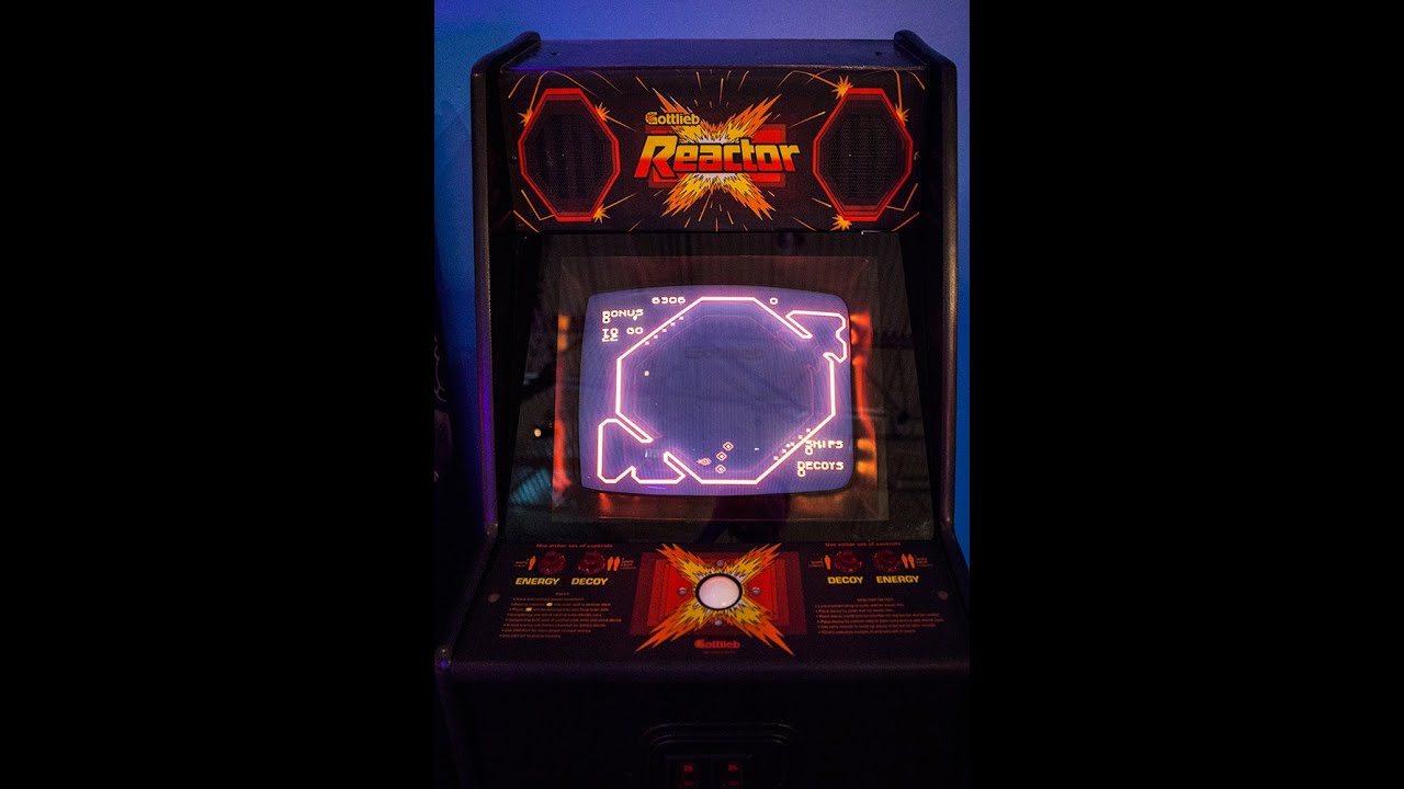 Reactor 83 Remix from the Arcade Game Reactor from Gottlieb 1982 - YouTube