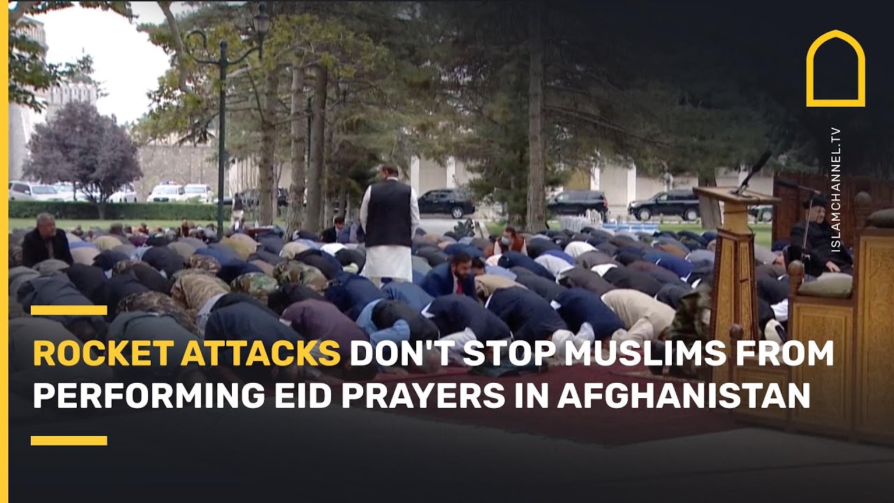 Sound on: Rocket attacks don't stop Muslims from performing Eid prayers ...