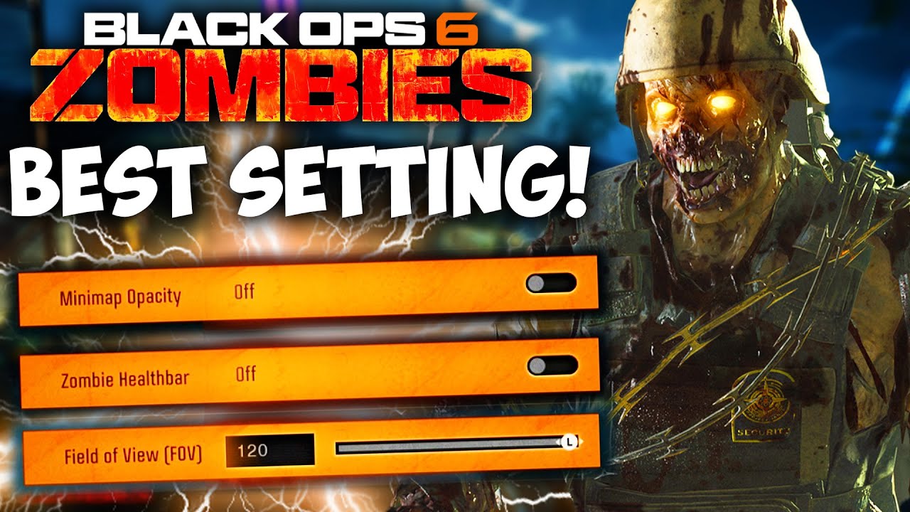 THE BEST SETTING IN BLACK OPS 6 ZOMBIES! HUD, MOVEMENT & MORE - YouTube