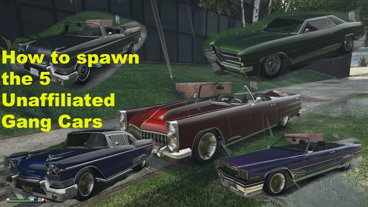 Gta 5 Gang Cars