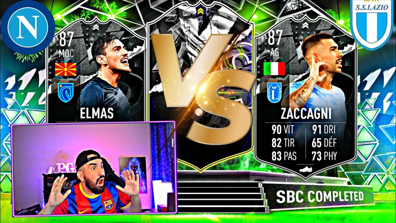 FIFA 23 : SBC (ZACCAGNI VS ELMAS) SHOWDOWN VIDIC + BARNES ICON FAUT IL ...