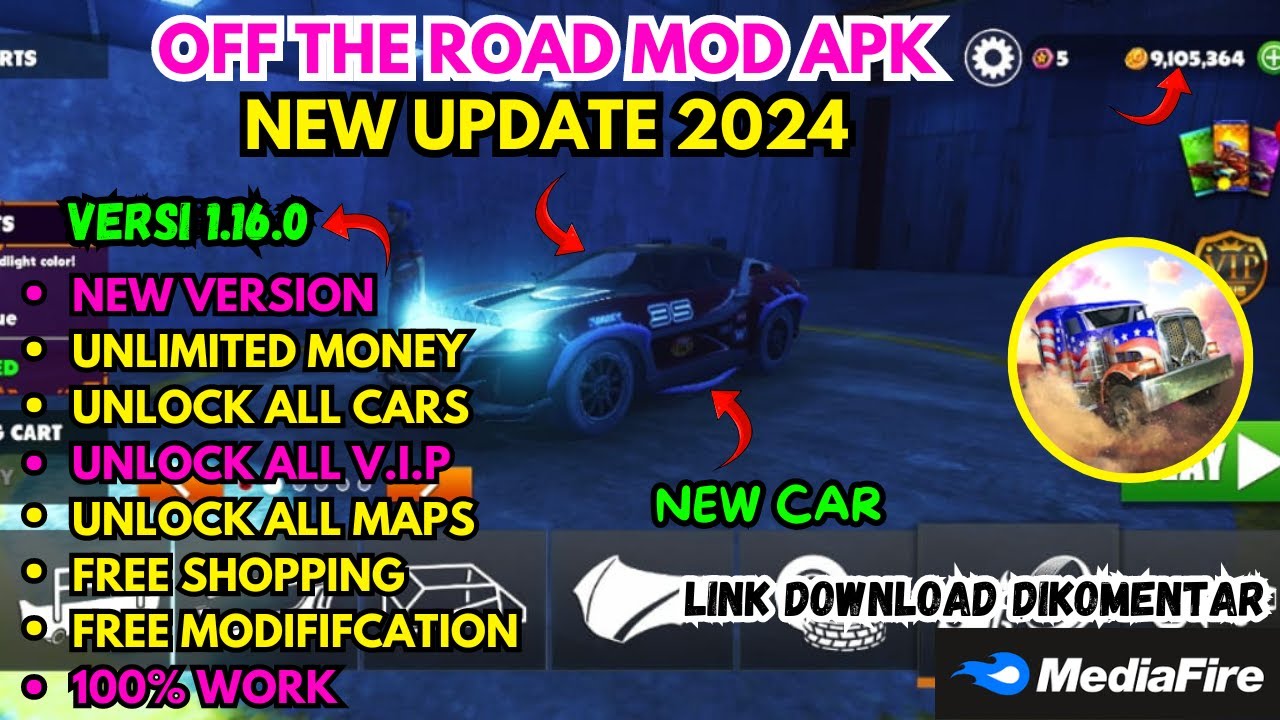 Download!! Off The Road MOD Apk Versi 1.16.0, (Mod Menu/ Unlimited ...