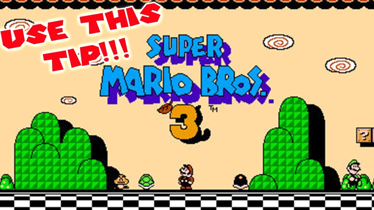 Super Mario Bros 3 EXTRA LIVES Tip! - YouTube